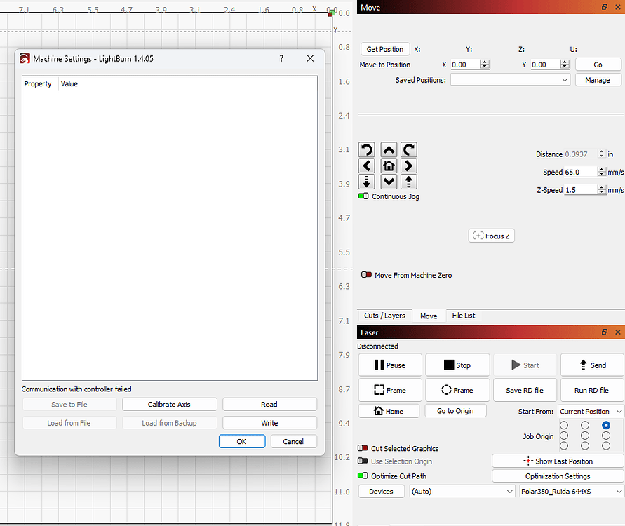 How to get option to change the return to finish position in the Device ...
