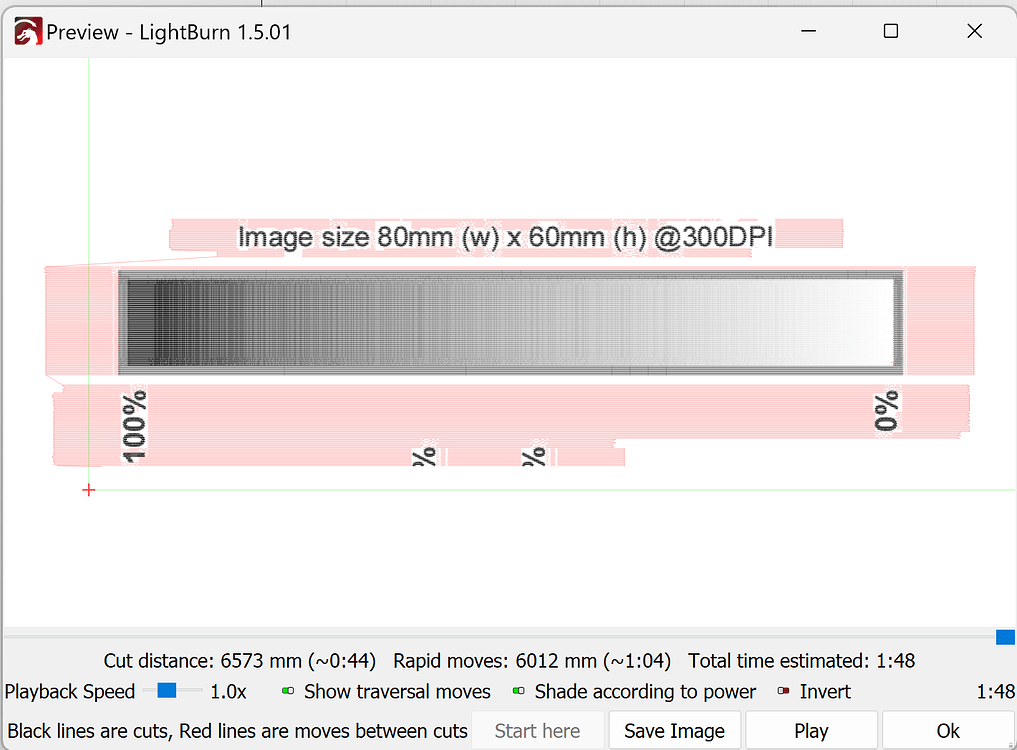 Laser engraving doesn't maintain constant speed - LightBurn Software ...
