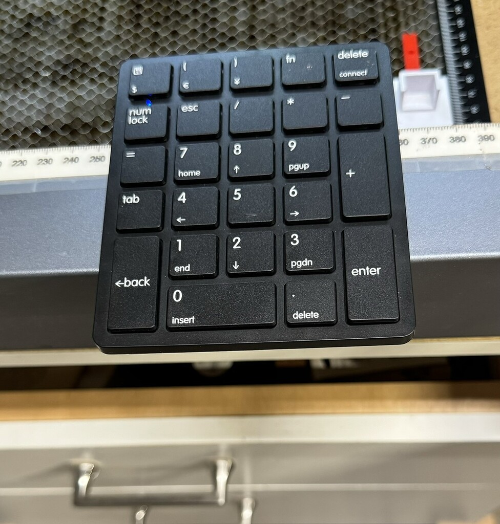 Using an auxiliary number keypad for tweaking position - Community ...