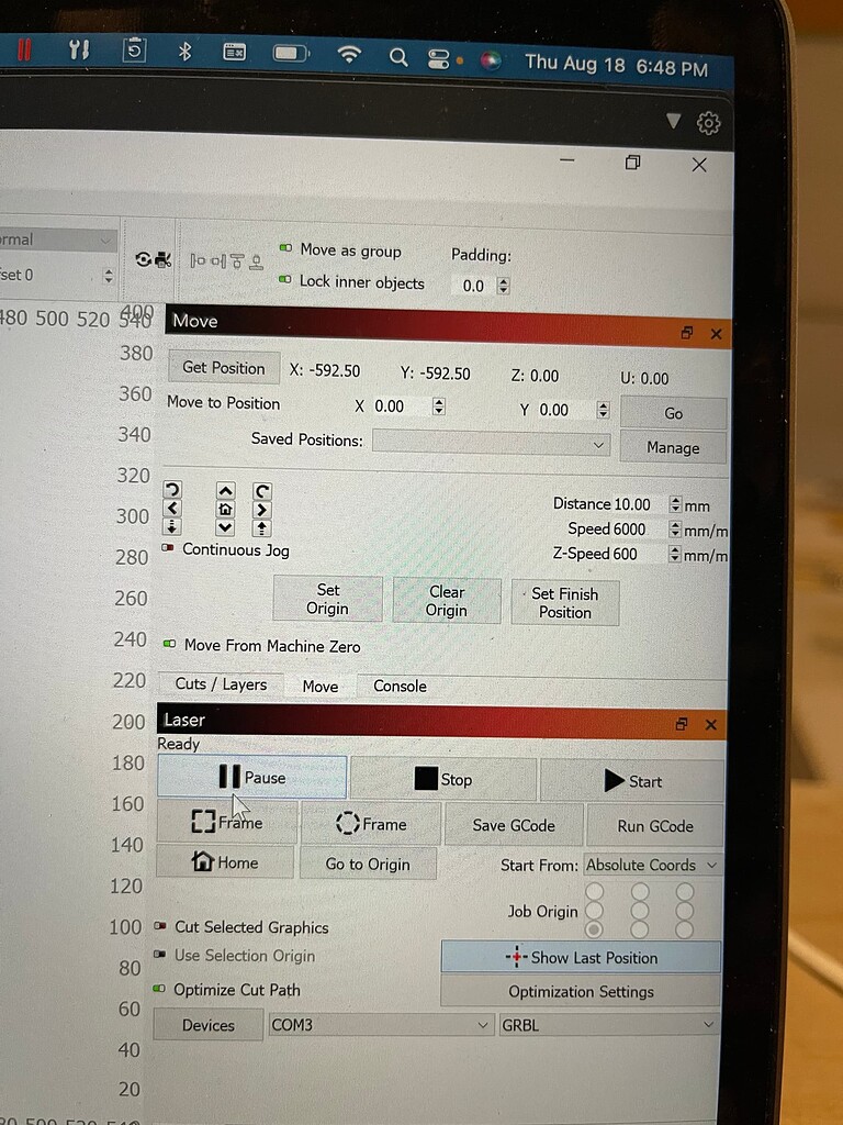 Jinsoku LC-40 home position - GRBL - LightBurn Software Forum