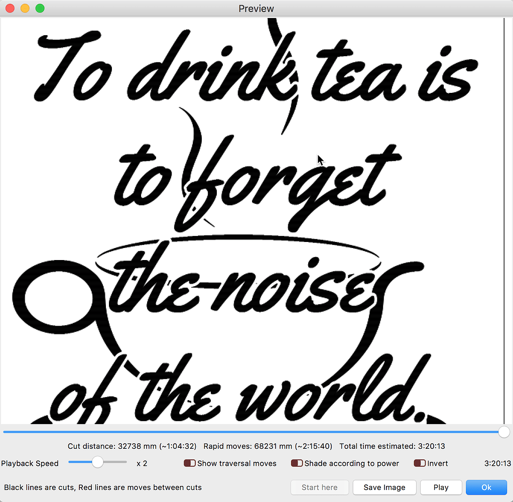 How To Merge Two Images Together With Out Overlapping Lines LightBurn 
