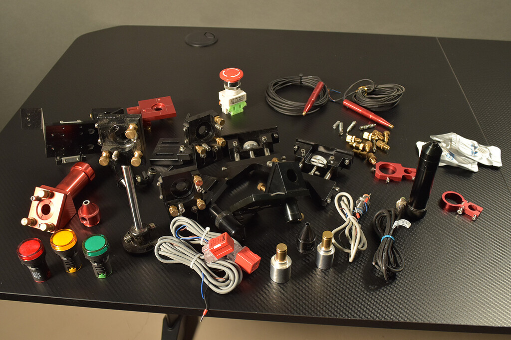 Mixed lot of CO2 laser parts - Buy / Sell / Trade - LightBurn Software ...