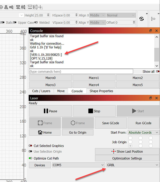 Adjusting Workspace Size - LightBurn Software Questions [OFFICIAL] - LightBurn Software Forum