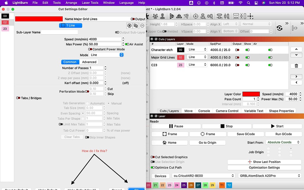 Dialog Box needs resizing - How? - LightBurn Software Questions [OFFICIAL] - LightBurn Software ...
