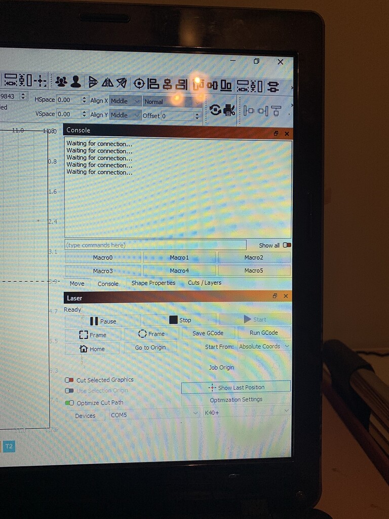 Waiting for connection…please help - LightBurn Software Questions - LightBurn Software Forum