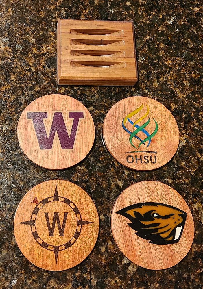 College coasters - Finished Creations - LightBurn Software Forum