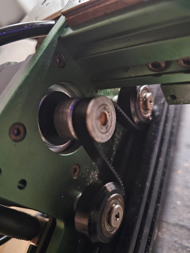 Neje max 4 belt popping on y axis - NEJE - LightBurn Software Forum