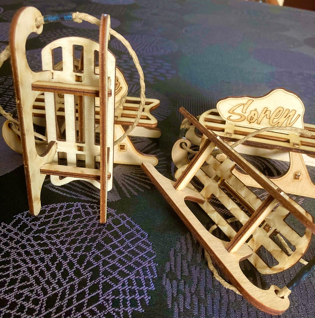 Small private Christmas project - Project Files - LightBurn Software Forum