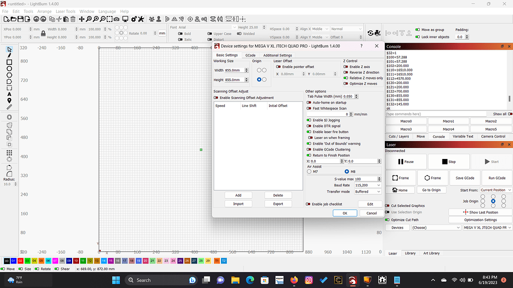 Where to start troubleshooting Major jog issues? - GRBL - LightBurn Software Forum