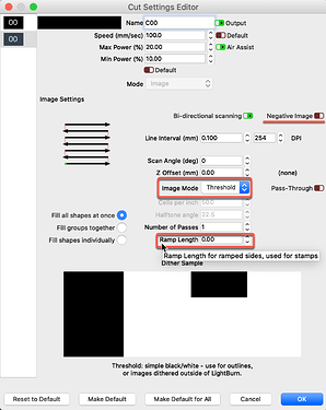 Stamp or Ramp settings - LightBurn Software Questions - LightBurn ...
