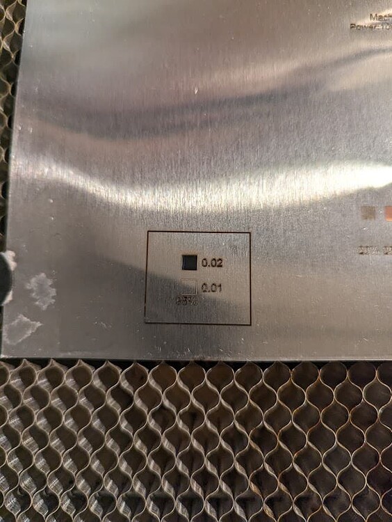 Color material test on stainless steel - Community Laser Talk ...