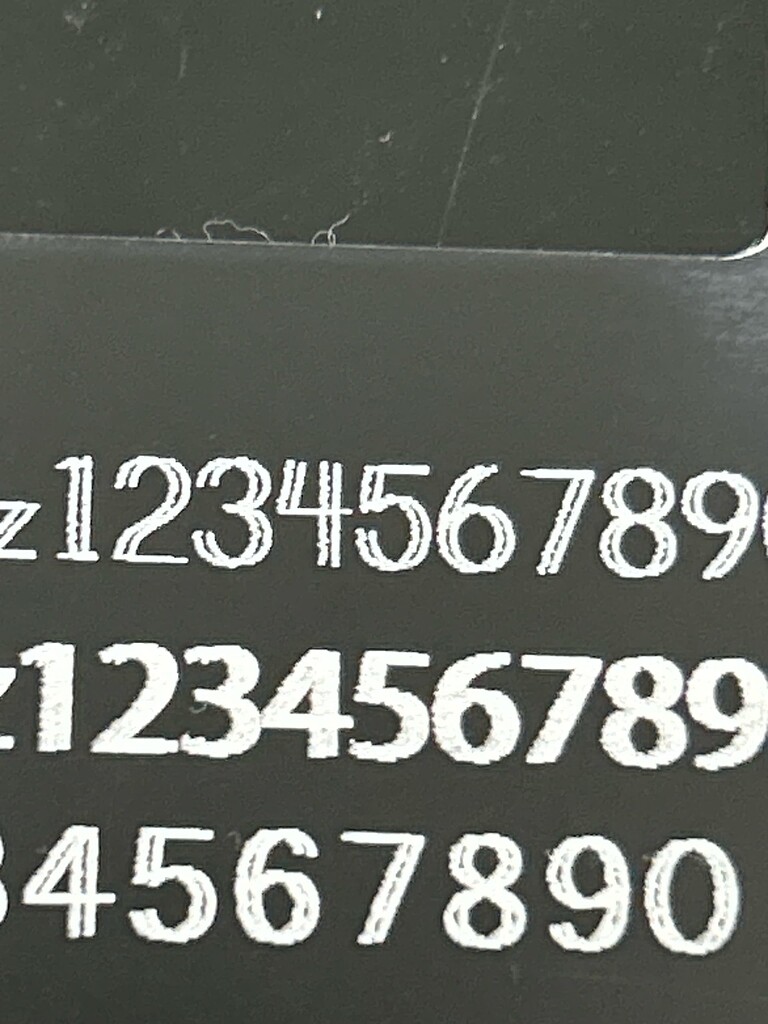 Need help with acrylic legend plates - LightBurn Software Questions ...