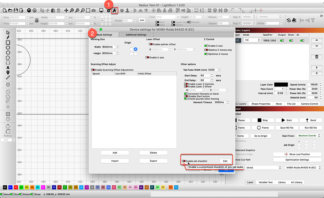 Custom screen message - LightBurn Software Questions - LightBurn ...