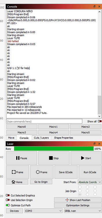 Frequent lightburn freezing - OS Specific - LightBurn Software Forum