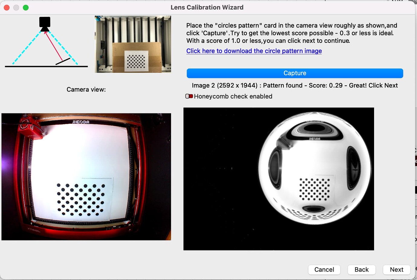 Lightburn Camera Requirements