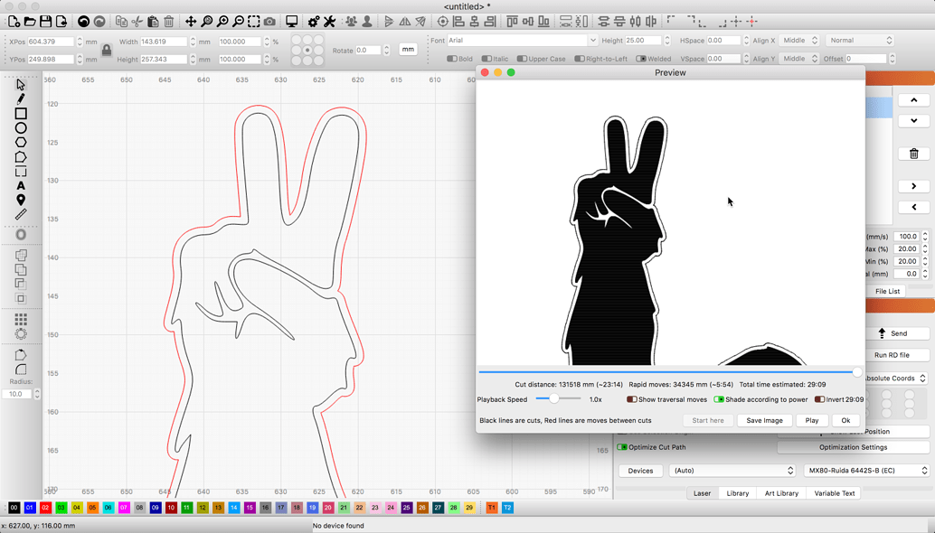 How to Cut Outline Of Image or Mark Areas Not To Cut - Getting Started ...