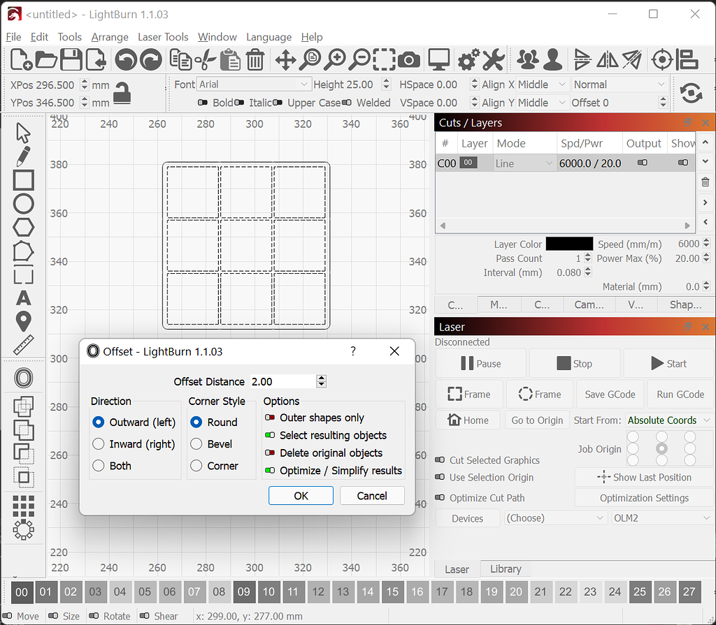 Potential issue with Offset when applied on multiple objects ...