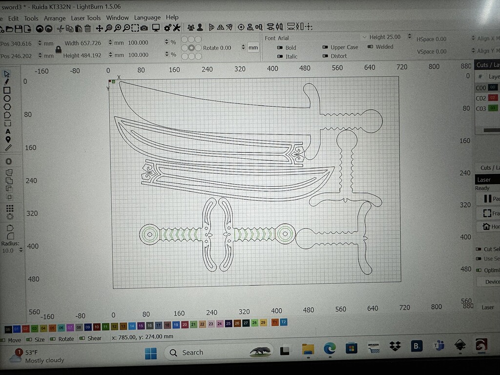 XY Frame Oversize - LightBurn Software Questions - LightBurn Software Forum