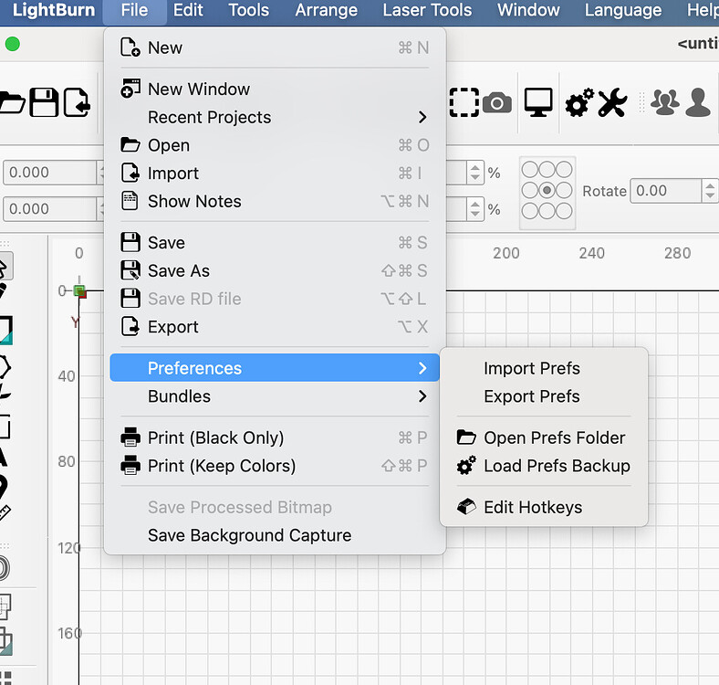 Trying to get settings from old controller rudia that gave out - Community Laser Talk ...