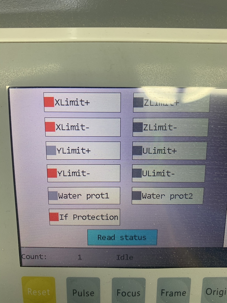 Ruida 6445 limit switches - Ruida controllers - LightBurn Software Forum