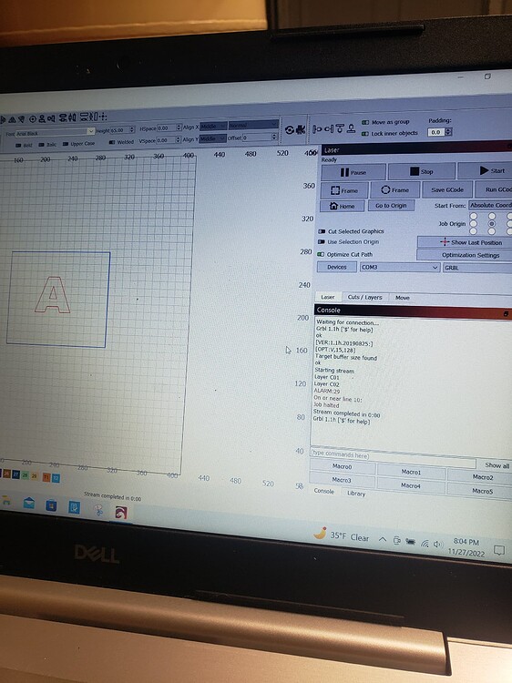 Laser wont move at all. help - Sculpfun - LightBurn Software Forum