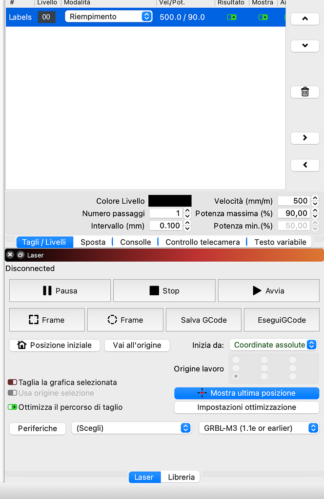 Potenza minima ed incisione in scala di grigi - LightBurn Software ...