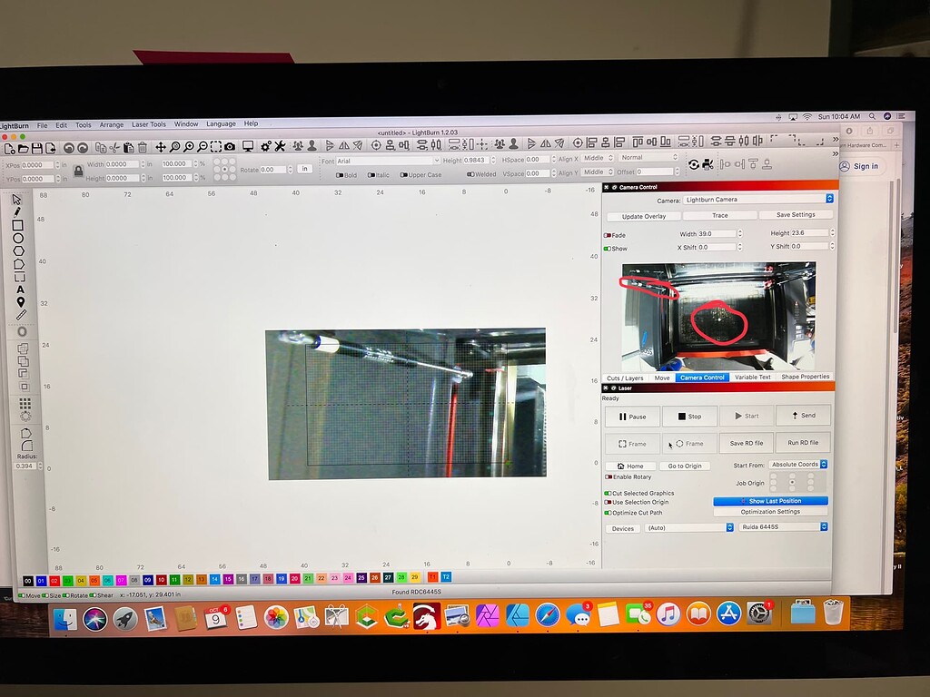 Difficulty with 8MP 4K Camera - Cameras - LightBurn Software Forum