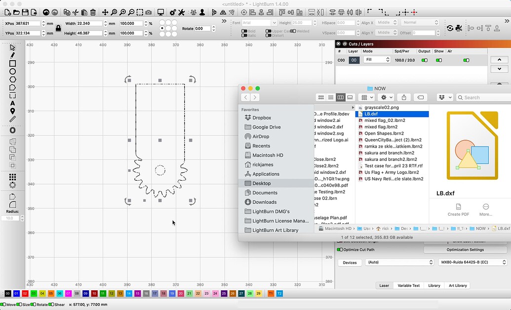 New Features In LightBurn 1.4 - Video Releases - LightBurn Software Forum