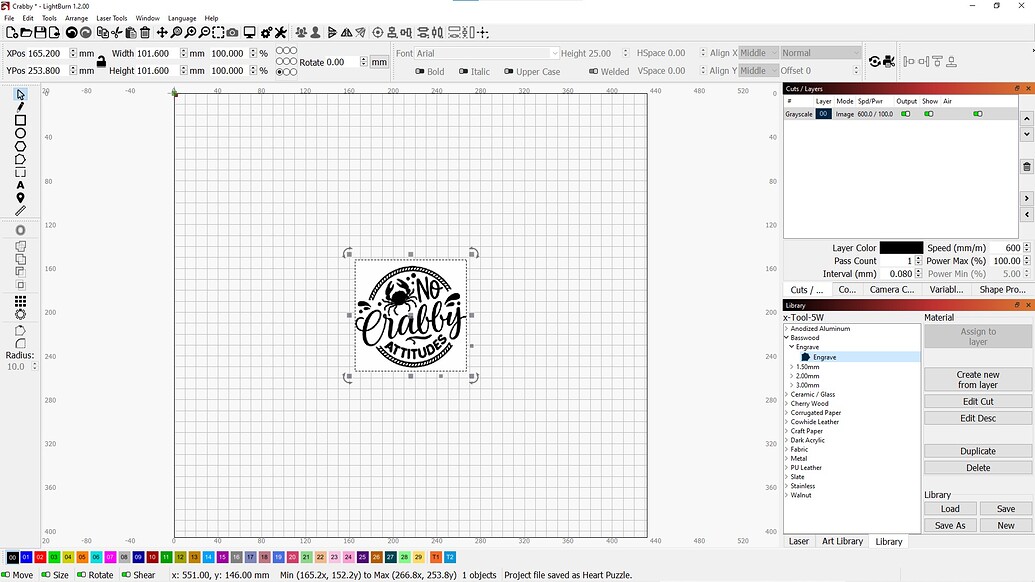 Material List Library - LightBurn Software Questions - LightBurn ...
