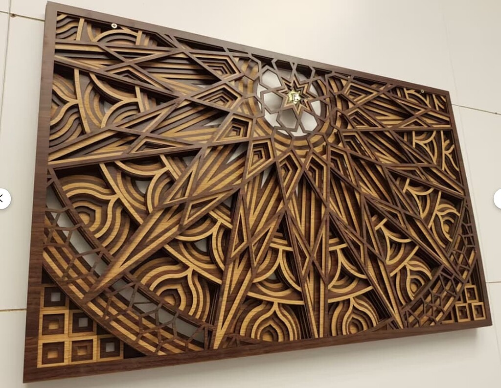 Layered wall art (Mandala Art) - Community Laser Talk - LightBurn ...