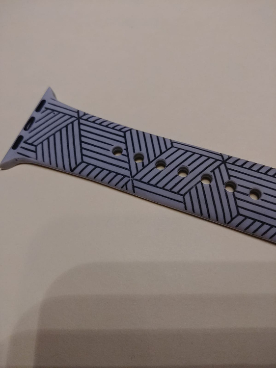 Full engrave Apple watch band - Finished Creations - LightBurn Software ...