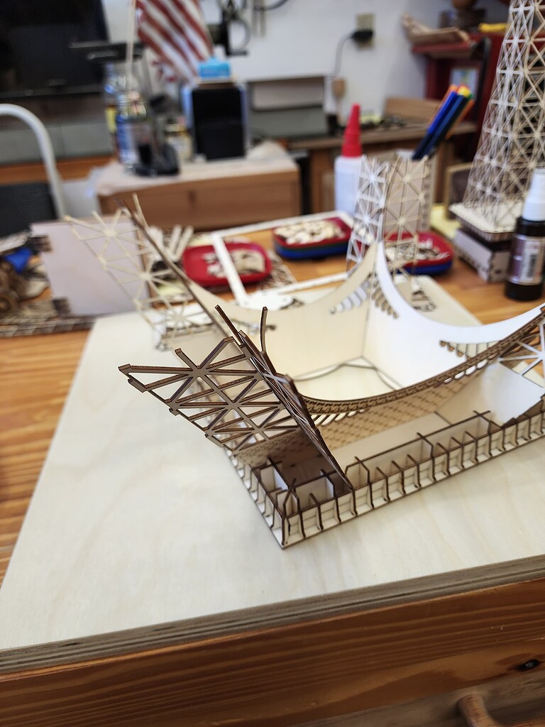 Scale Model of the Eiffel Tower Project - Finished Creations ...