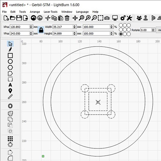 How to Bend a simple Shape? (Rectangle) - LightBurn Software Questions ...