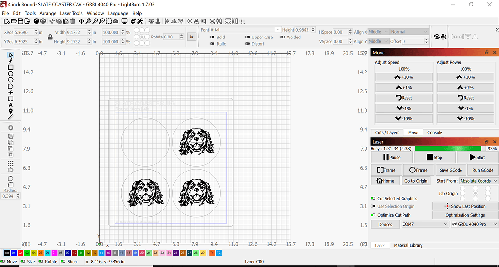 Centering issues with Slate Coaster Jig and Absolute Coordinates ...