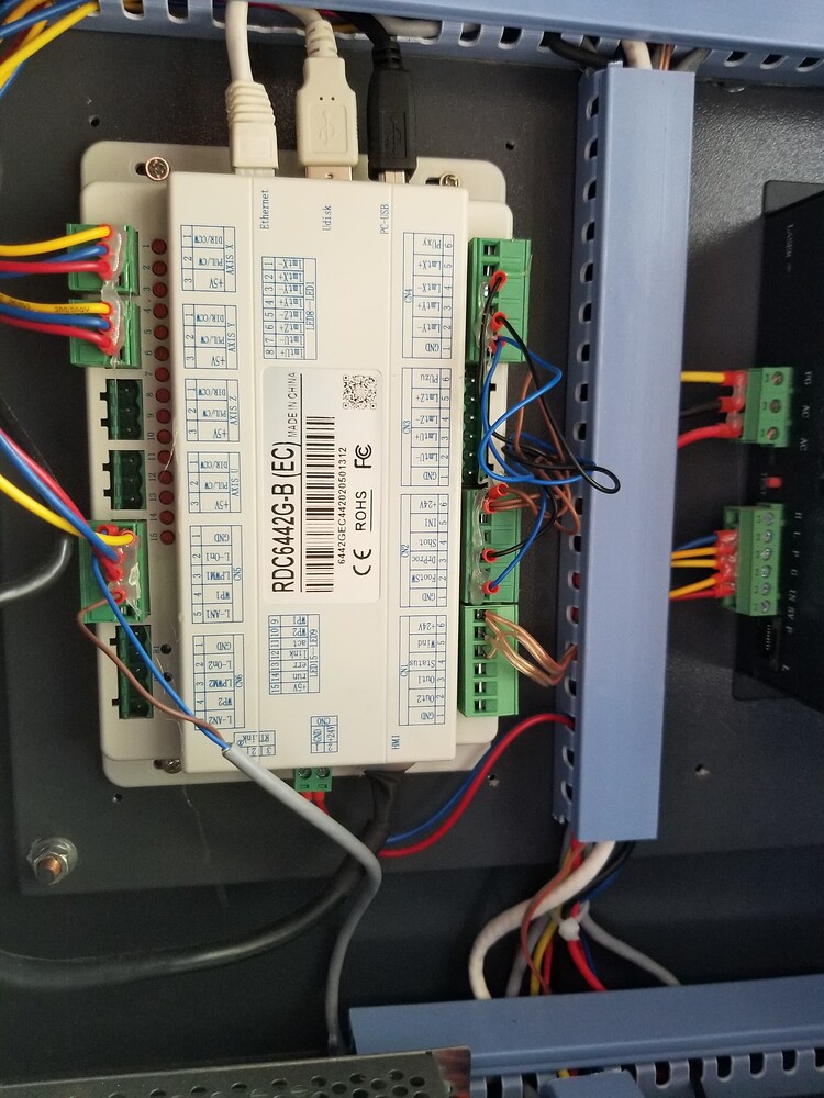 Help / Ruida RDC6442S-B wiring from Leetro controller - Ruida ...