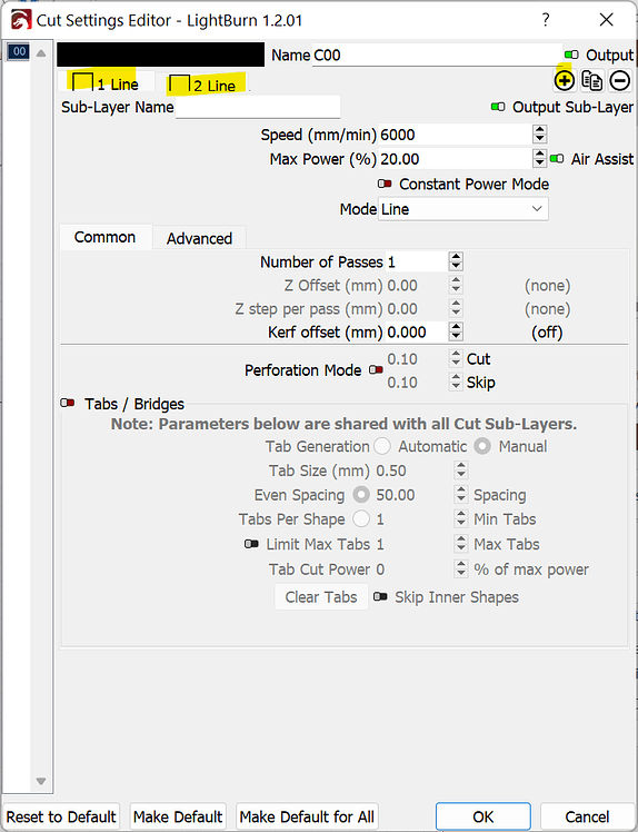 How to turn on Scan angle - LightBurn Software Questions [OFFICIAL ...