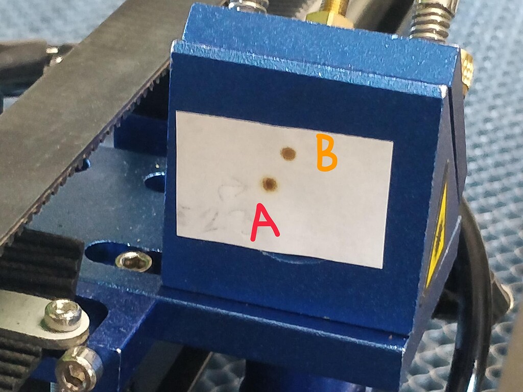 4th top right corner beam alignment anomaly - Community Laser Talk ...