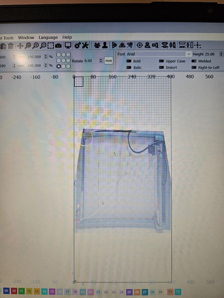 Camera Display Overlay Aspect Ratio Seems To Be Incorrect Cameras Lightburn Software Forum