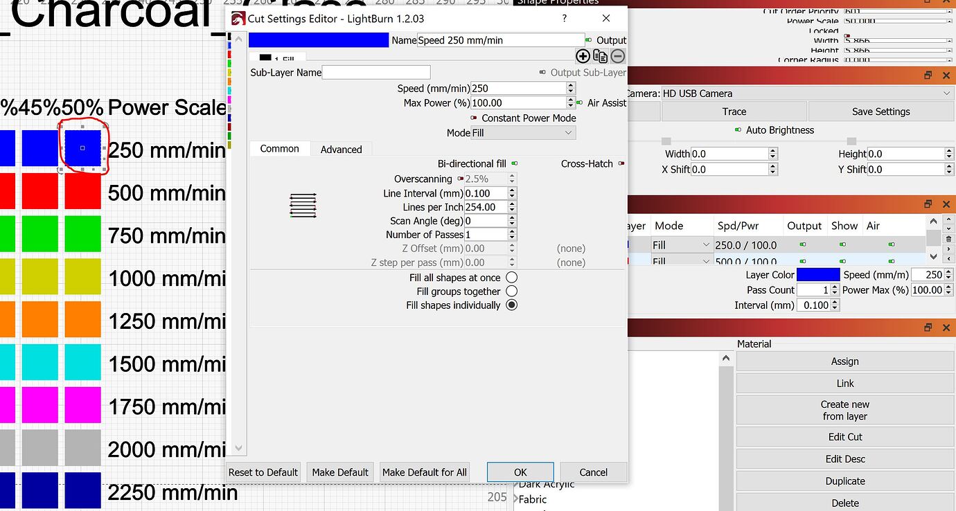 White Tile question - xTool - LightBurn Software Forum