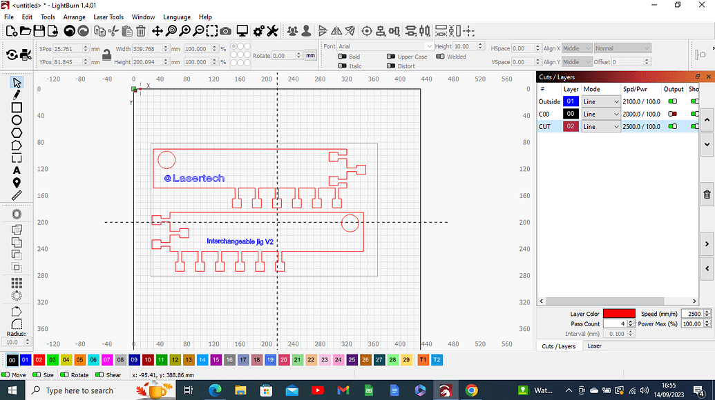 Cutting out my project - GRBL - LightBurn Software Forum
