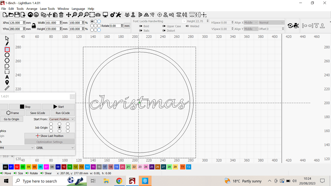 Combine text to outline shape - LightBurn Software Questions ...