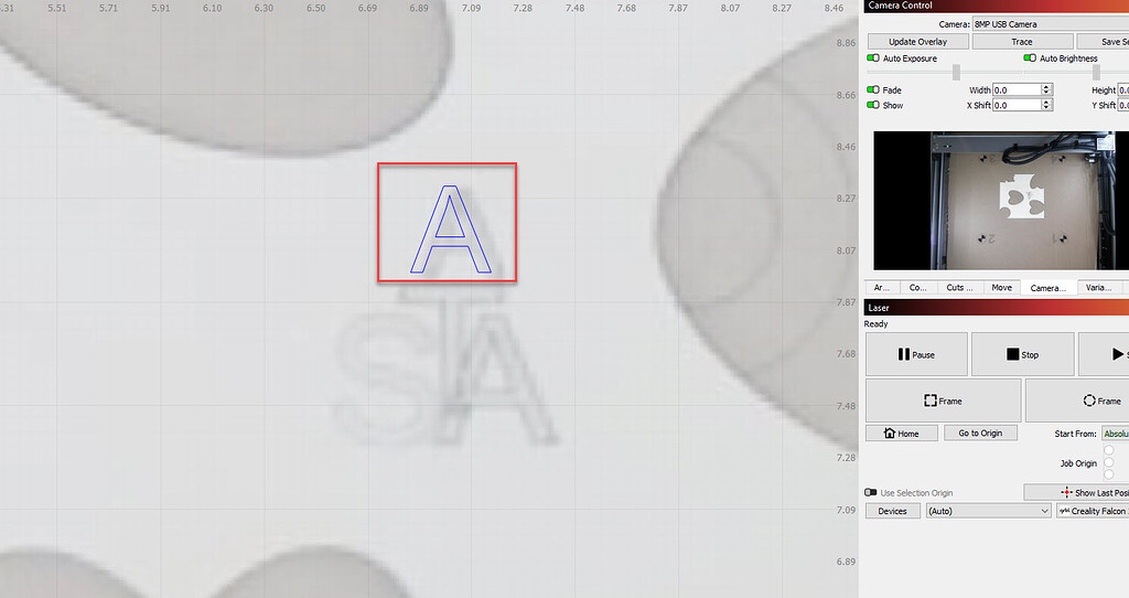Camera alignment issue right after calibration - LightBurn Hardware Compatibility - LightBurn ...