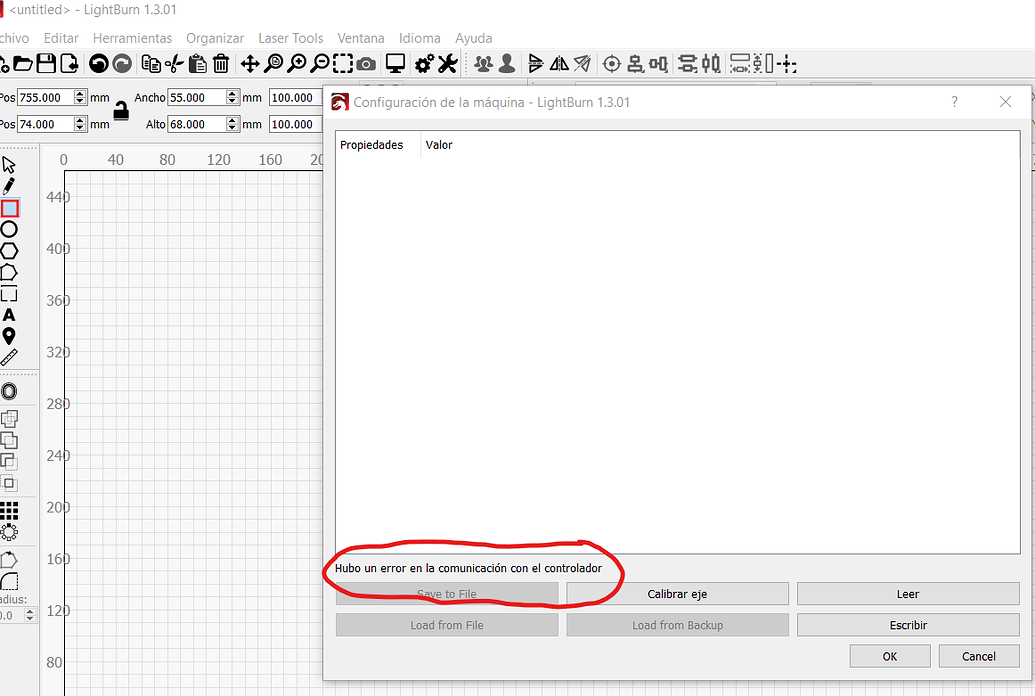 Enabled Homing In Machine Settings Lightburn Software Questions