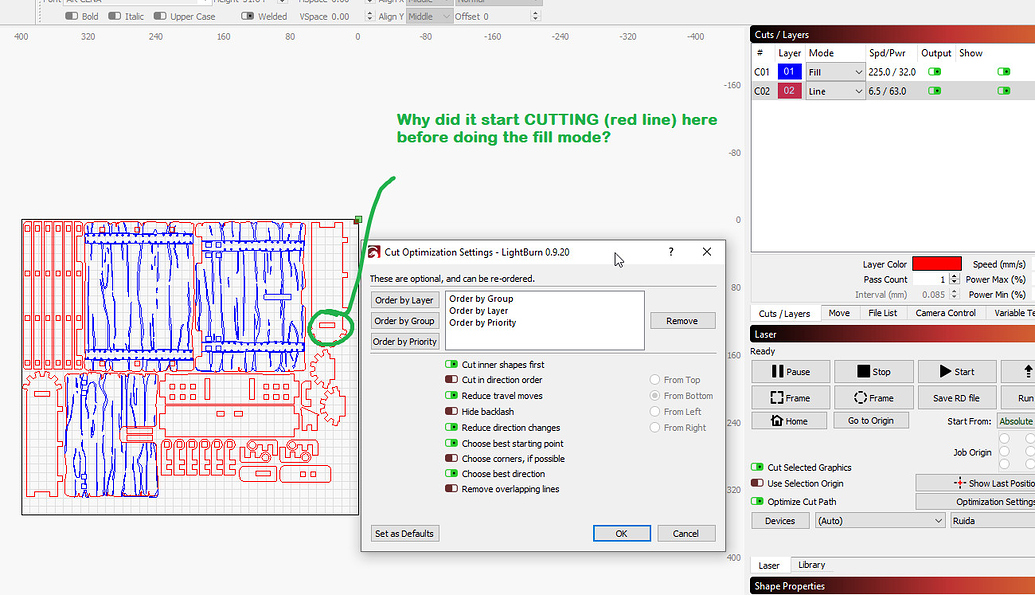 Layers / Optimization question - LightBurn Software Questions - LightBurn Software Forum
