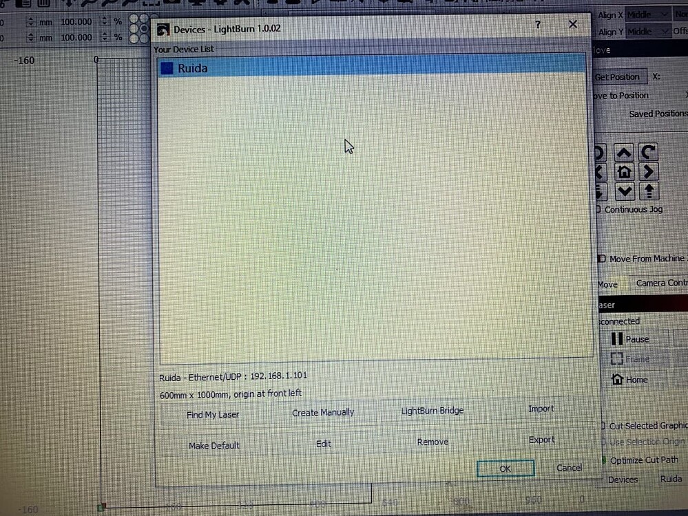 Connecting and setting up Ruida RDC6445S - Ruida controllers ...