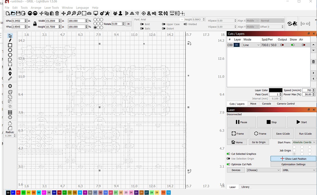 Can hardly see the outline - LightBurn Software Questions - LightBurn ...