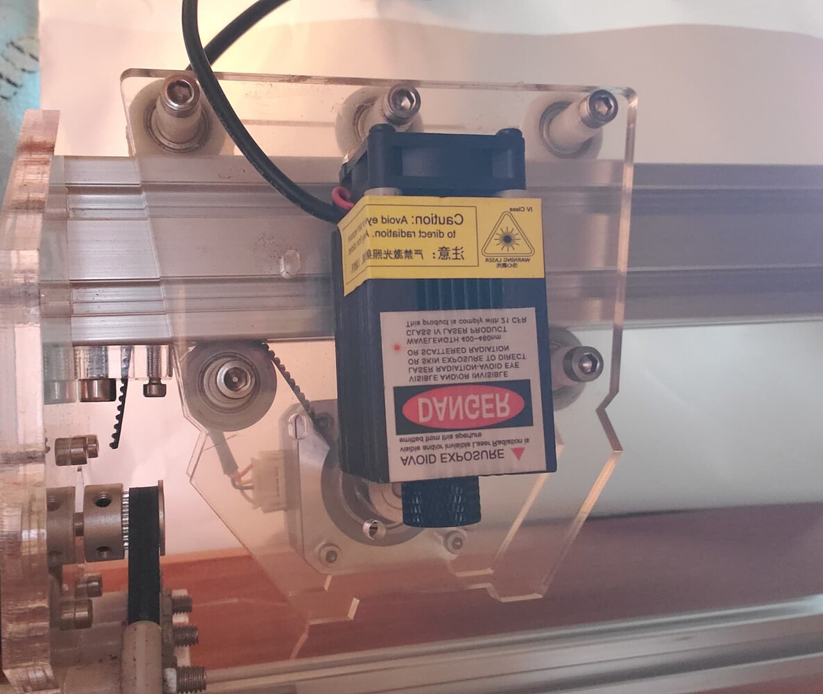 Eleksmaker A3 very little laser power control - GRBL - LightBurn ...