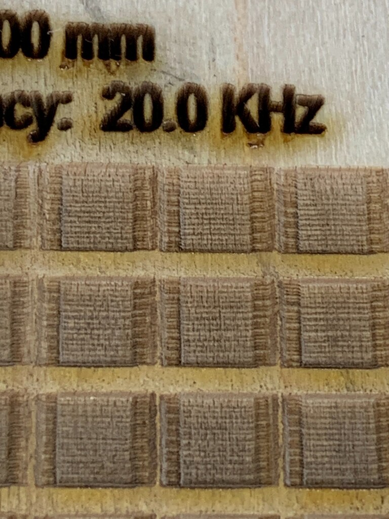 Ramp speed? Or another factor - Ruida controllers - LightBurn Software ...