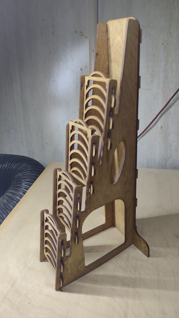 Retail Agate & Geode display racks – Design worked very good – all snap ...