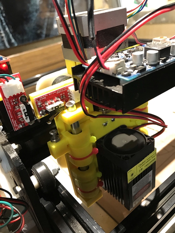 Openbuilds Acro Laser with limit switches and Z-axis and CNC Shield V3 ...